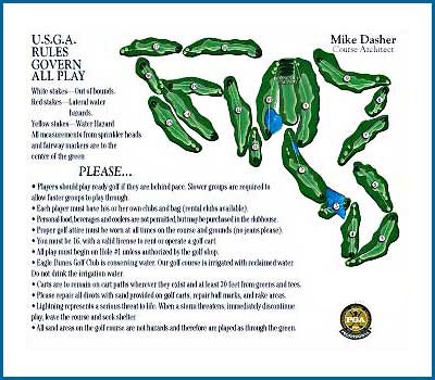 Course Layout - Eagle Dunes Golf Club